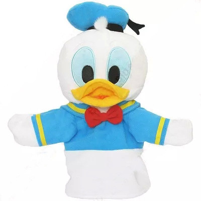 12 Inch Disney Donald Duck Plush Finger Puppets Custom Super Soft