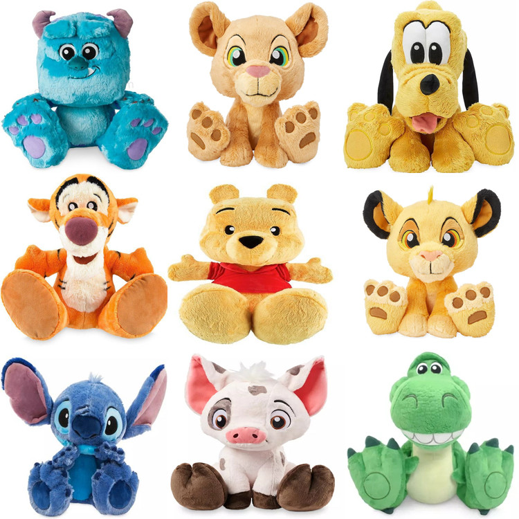 Original Disney Big Feet Plush Toys Cute Stuffed Soft Toys