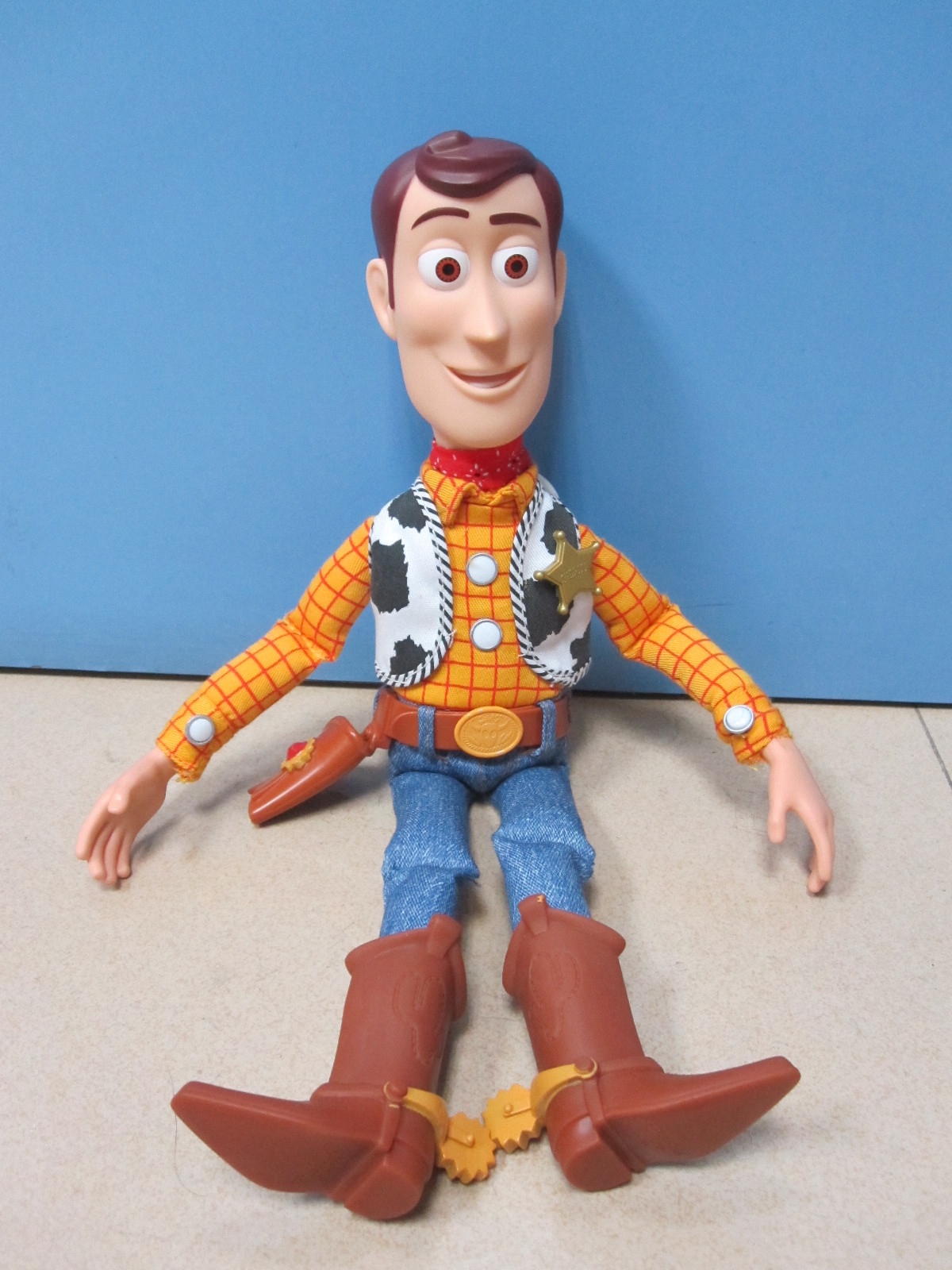 Disney Cartoon Music Plush Toys Pixar Toy Story Talking Sheriff Woody ...
